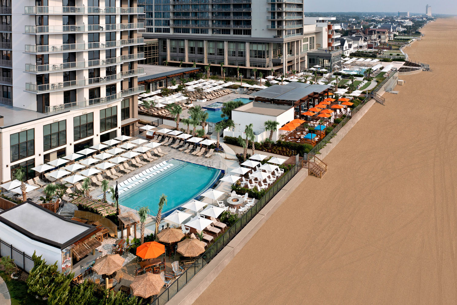Beach & Pools | Cavalier Resort Virginia Beach