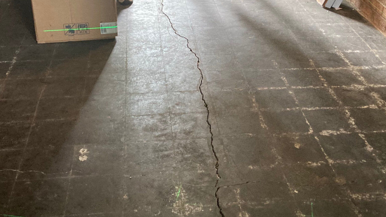 Basement Floor Cracks | ’58 Foundations | ’58 Foundations & Waterproofing