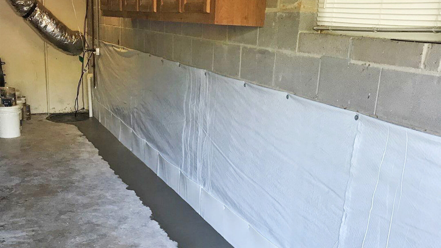Basement Wall Membrane | ’58 Foundations | ’58 Foundations & Waterproofing