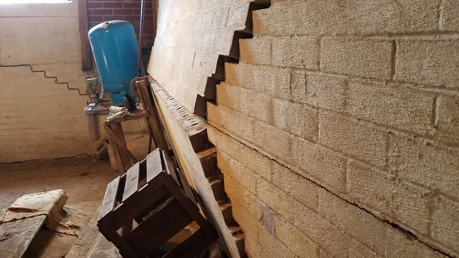 Bowing Basement Walls | ’58 Foundations & Waterproofing