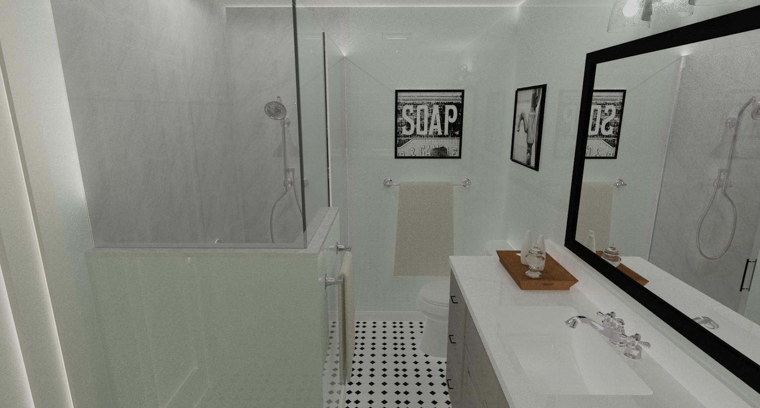 Vann Bathroom Remodel | Hatchett Design/Remodel